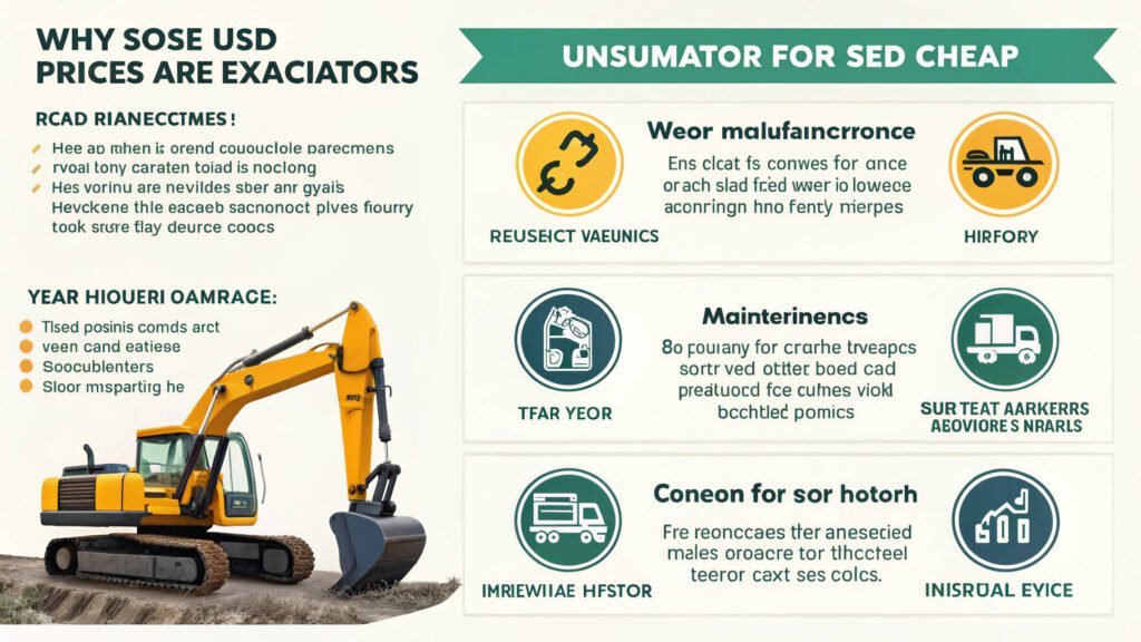 Why Are Some Used Excavator Price So Cheap Useful 9 Tips