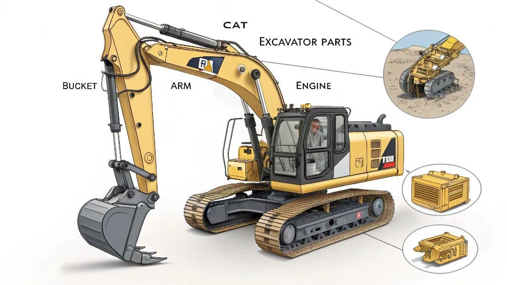 How Often Do CAT Excavator Parts Useful 8 Tips