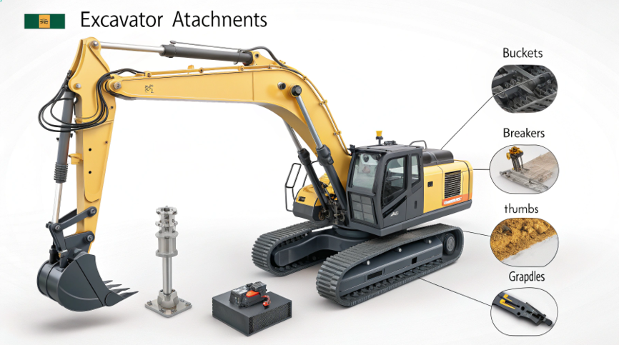 Which Types Of Excavator Attachments Useful 7 Tips