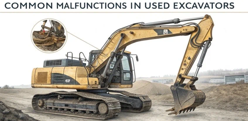 Common Malfunctions Of Used Excavators When Buying Useful 10